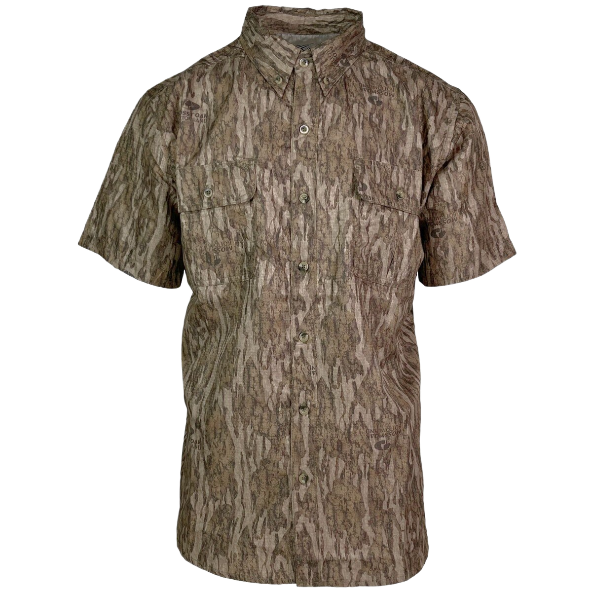 Fast Strike SS Polyester Ripstop Button-Up Short Sleeve Shirt for Men ...